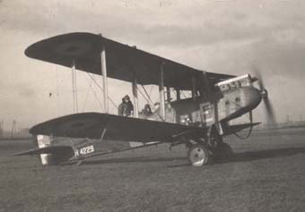 Airco DH9 Bomber